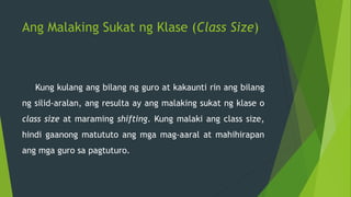Mga Suliraning Kinahaharap ng Sektor ng Edukasyon sa Bansa | PPTX