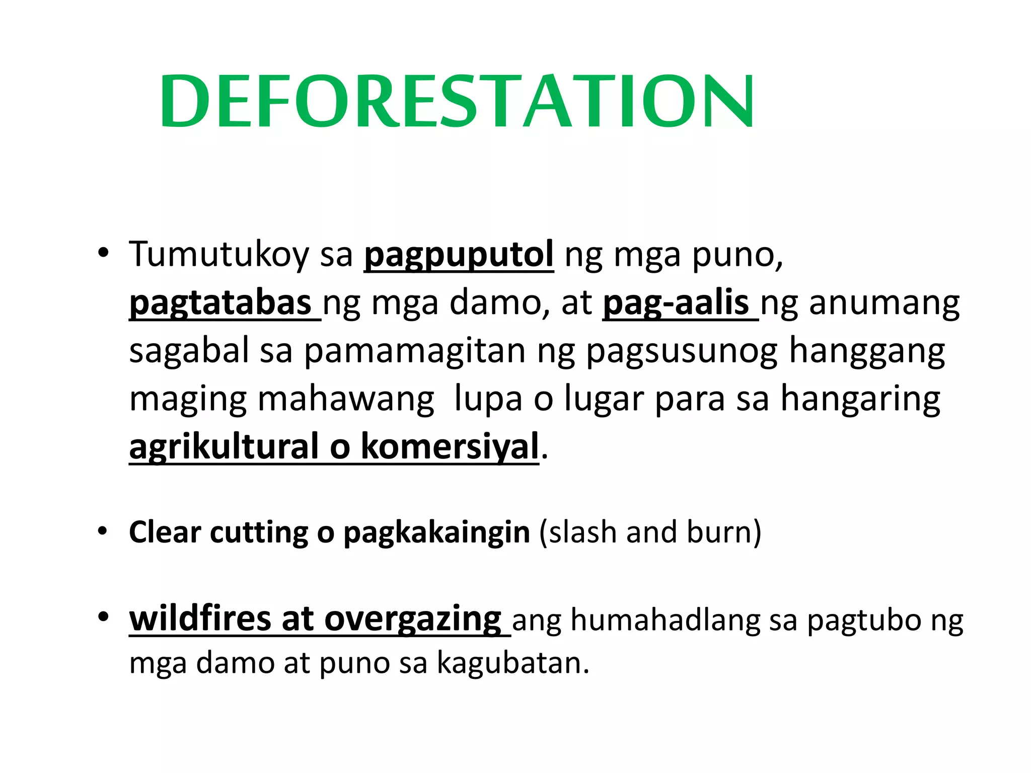 Mga suliraning pangkapaligiran | PPTX