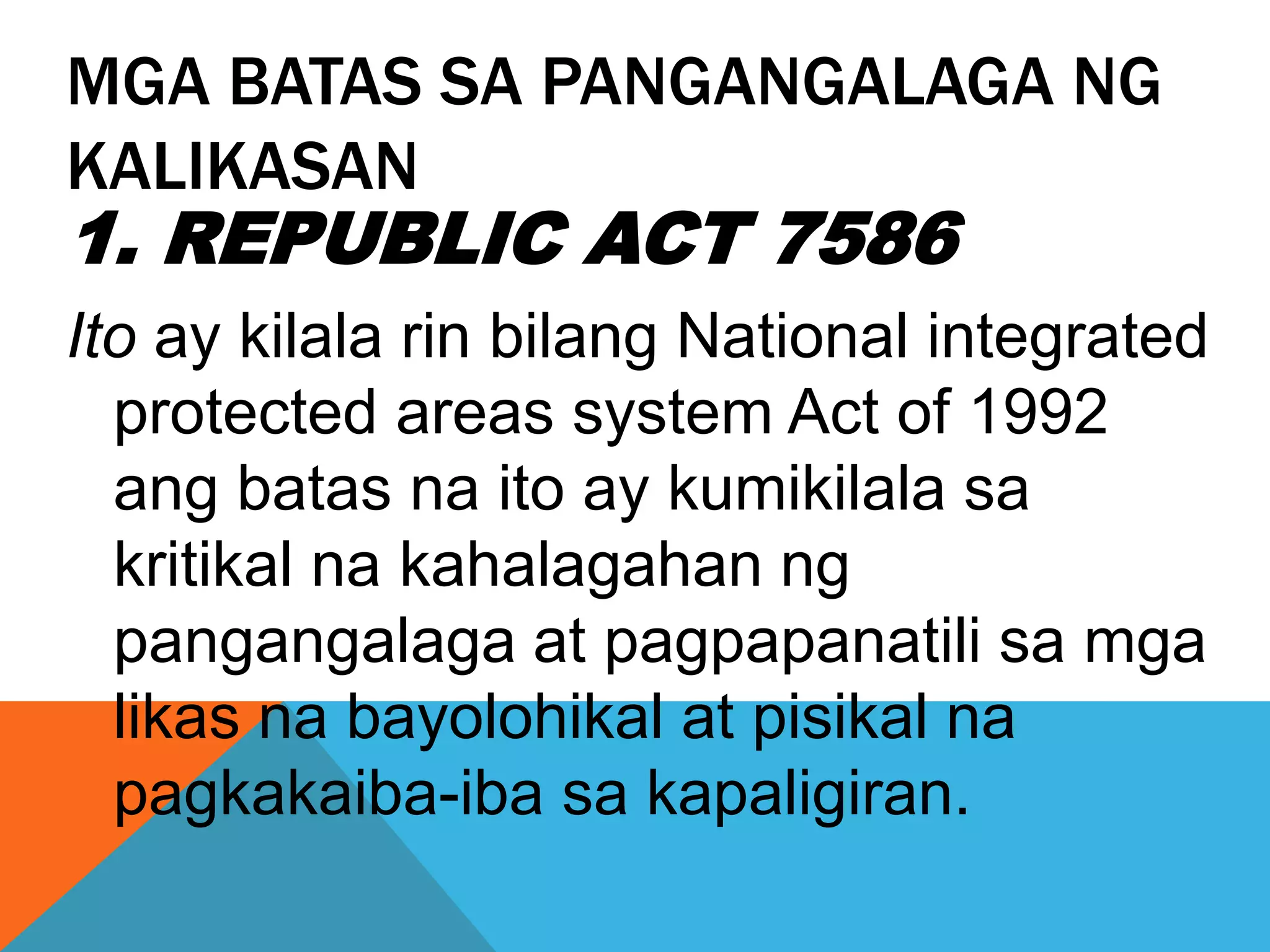 MGA SULIRANING PANGKAPALIGIRAN SA SARILING PAMAYANAN.pptx