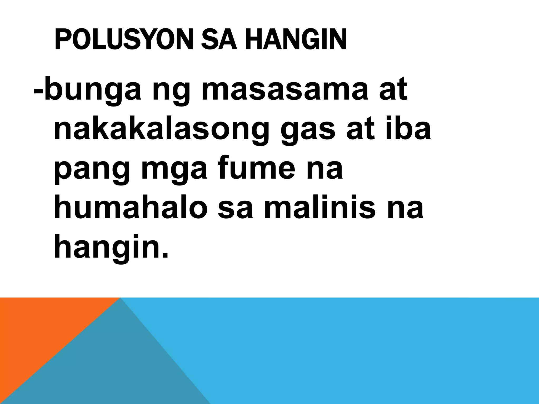 MGA SULIRANING PANGKAPALIGIRAN SA SARILING PAMAYANAN.pptx