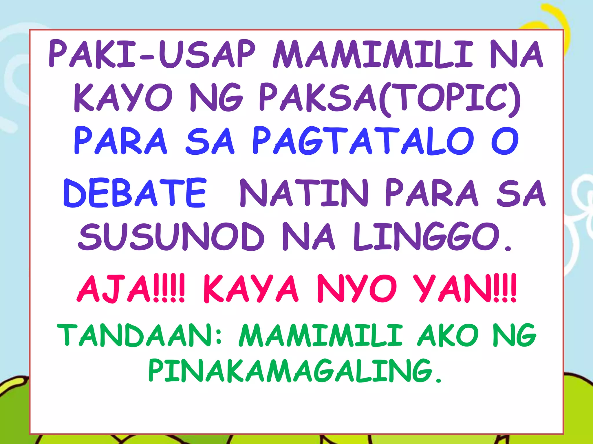 Mga tamang gamit ng salita | PPTX