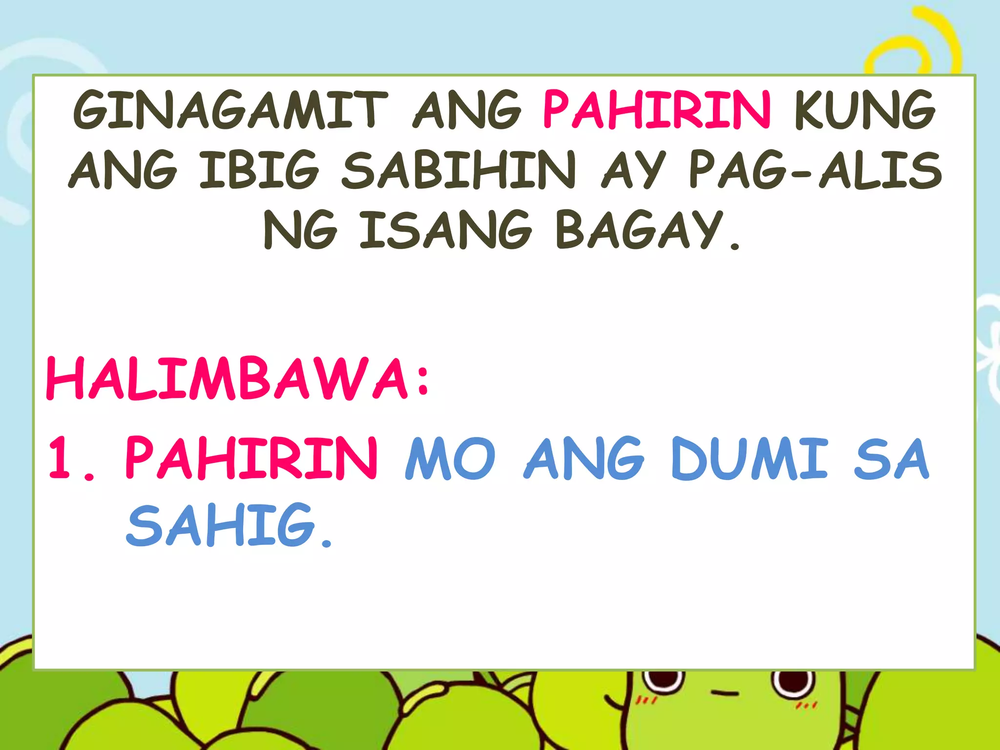 Mga tamang gamit ng salita | PPTX