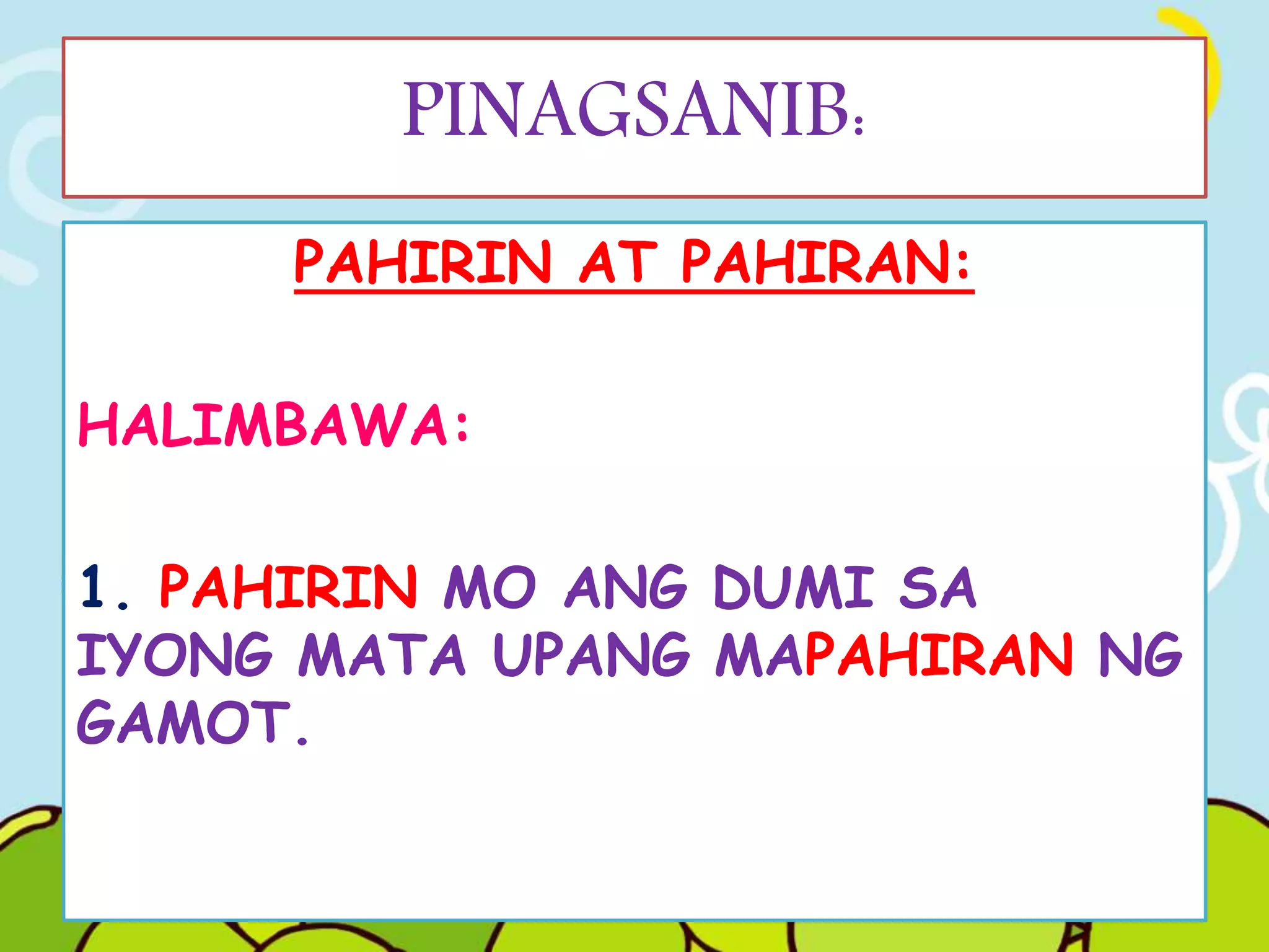 Mga tamang gamit ng salita | PPTX