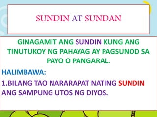 Mga tamang gamit ng salita | PPTX