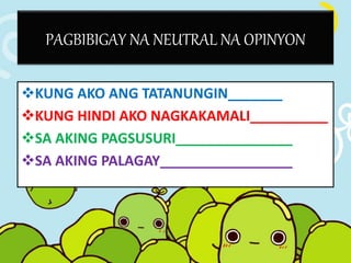 Mga tamang gamit ng salita | PPTX