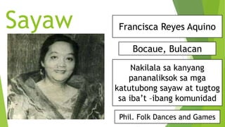 Mga Tanyag na Tao sa Komunidad | PPTX