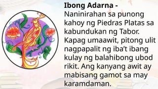 FILIPINO 7_MGA TAUHAN NG IBONG ADARNA.pptx