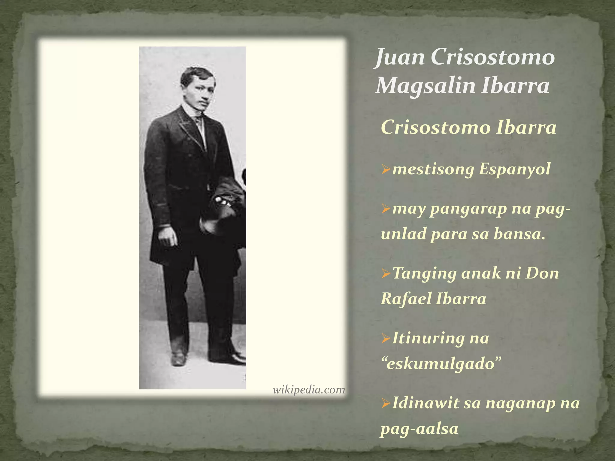 Mga Tauhan ng Noli Me Tangere | PPTX Mga Tauhan ng Noli Me Tangere | PPTX