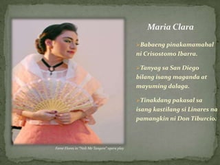 Mga Tauhan ng Noli Me Tangere | PPTX