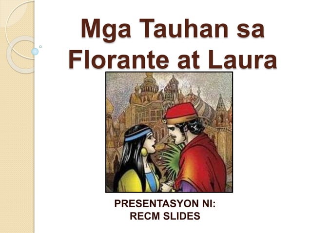 Mga Tauhan sa Florante at Laura | PPTX