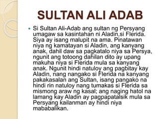 Mga Tauhan sa Florante at Laura | PPTX