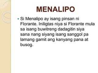 Mga Tauhan sa Florante at Laura | PPTX