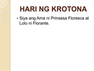Mga Tauhan sa Florante at Laura | PPTX