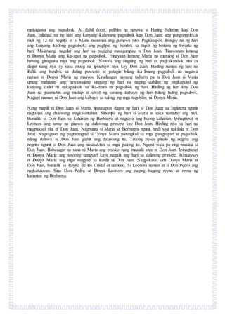 Mga tauhan sa_ibong_adarna | DOCX