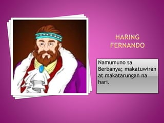 Ibong Adarna Haring Fernando