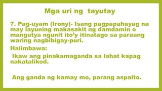 MGA TAYUTAY - DANILYN.pptx