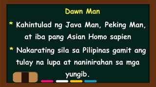 Mga teorya ng pinagmulan ng lahing pilipino | PPTX