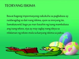 Mga teorya sa pagbasa | PPTX