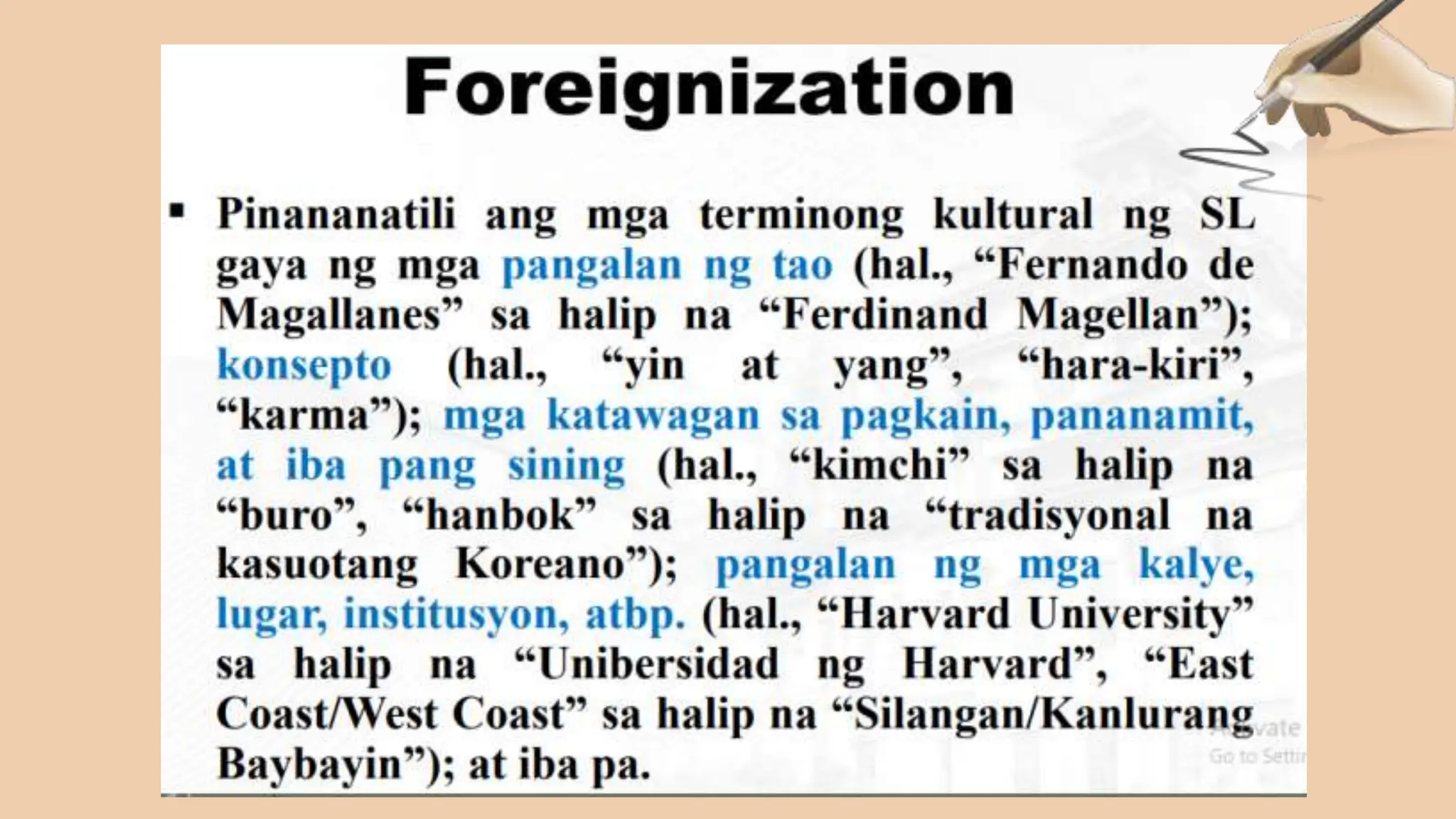 MGA TEORYA SA PAGSASALIN, FORMAL VS DYNAMIC EQUIVALENCE, SEMANTIC VS ...