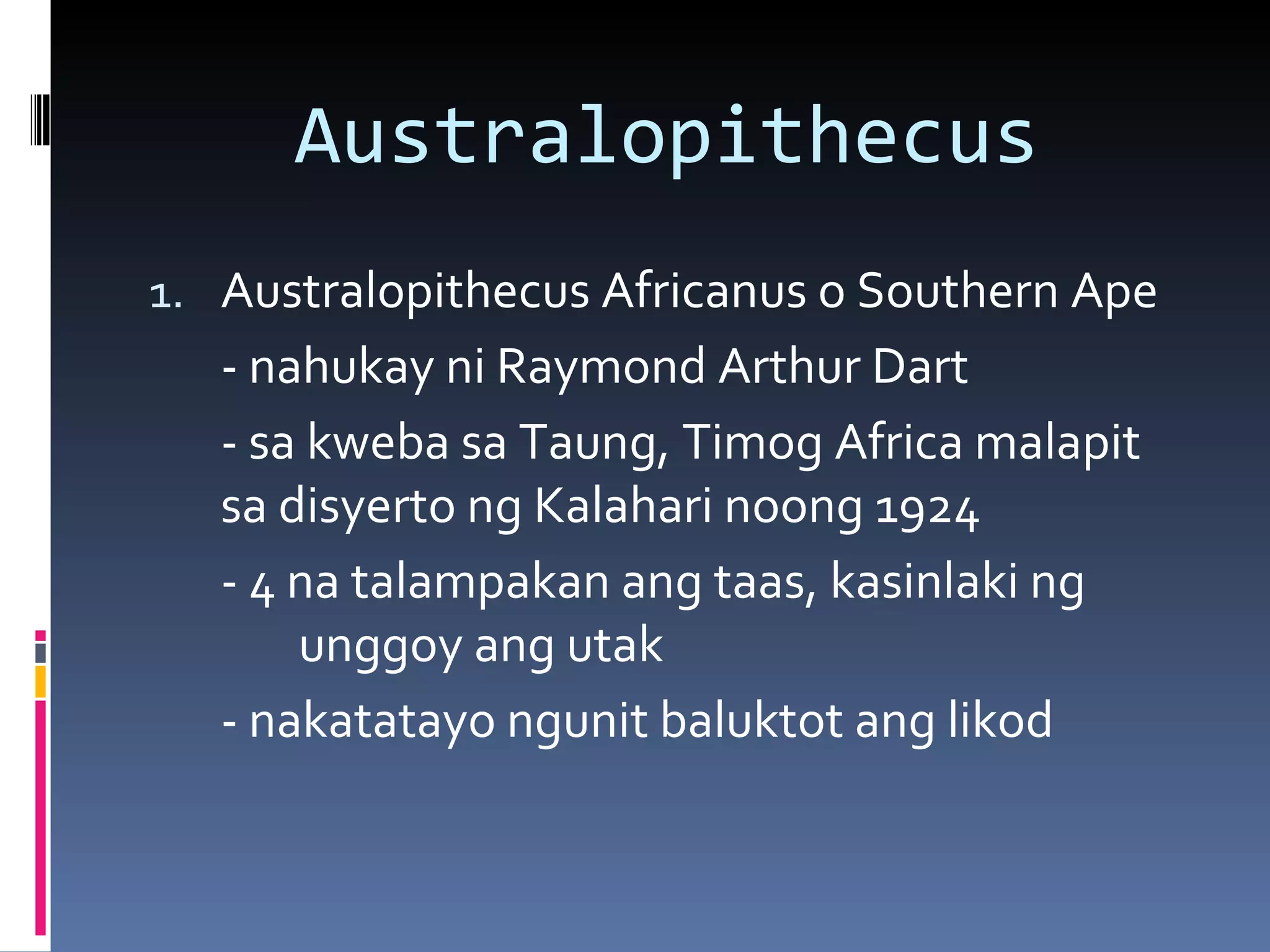 Mga teorya tungkol sa pinagmulan ng tao | PPT