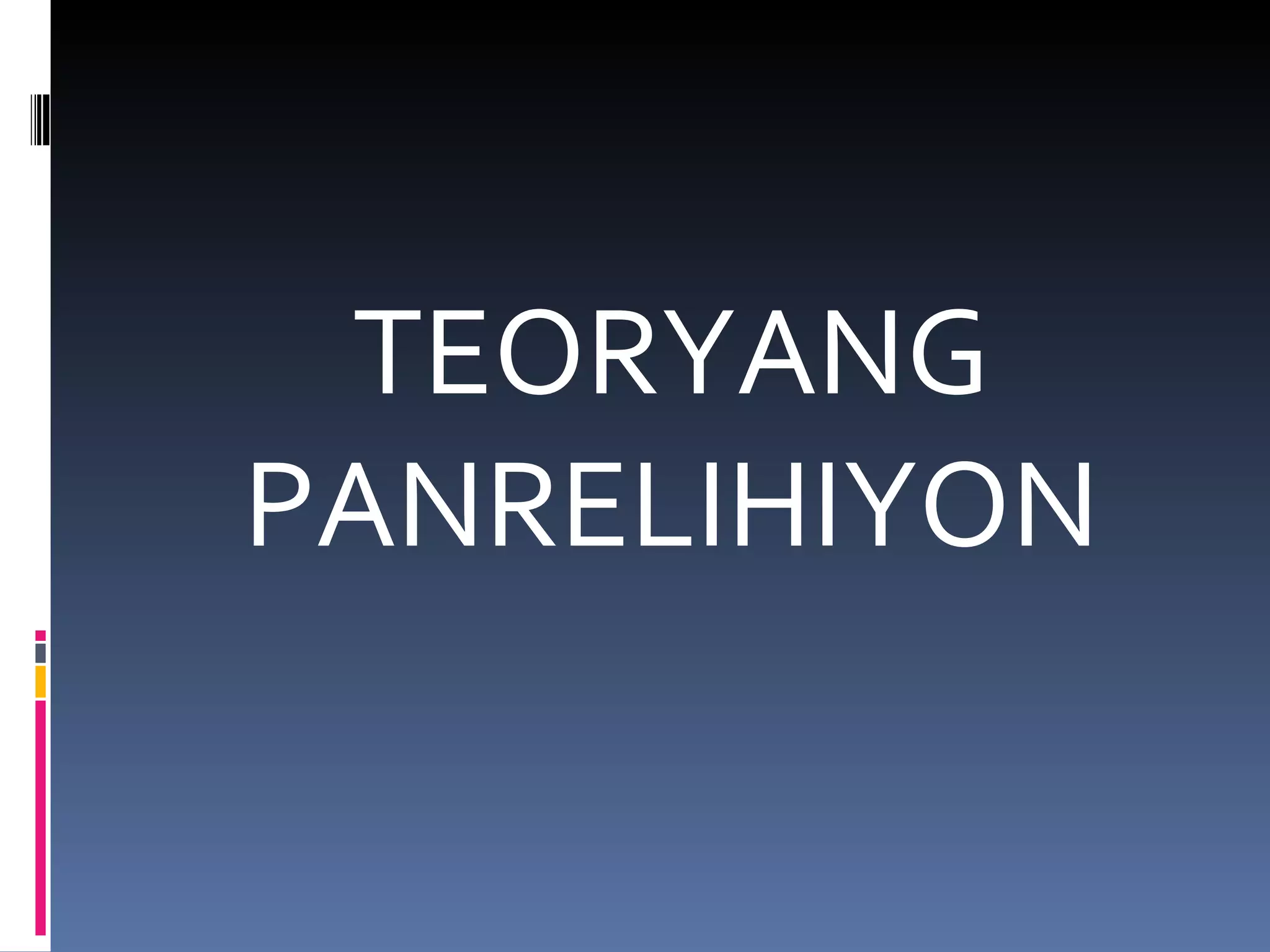 Mga teorya tungkol sa pinagmulan ng tao | PPT