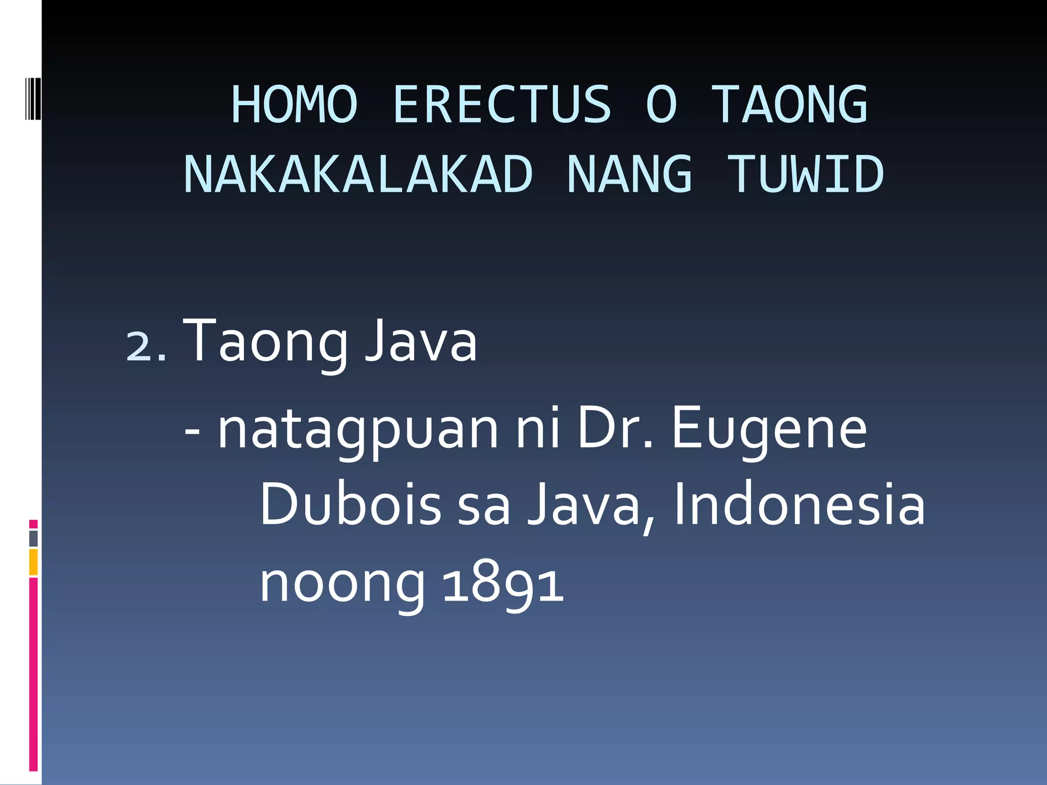 Mga teorya tungkol sa pinagmulan ng tao | PPT