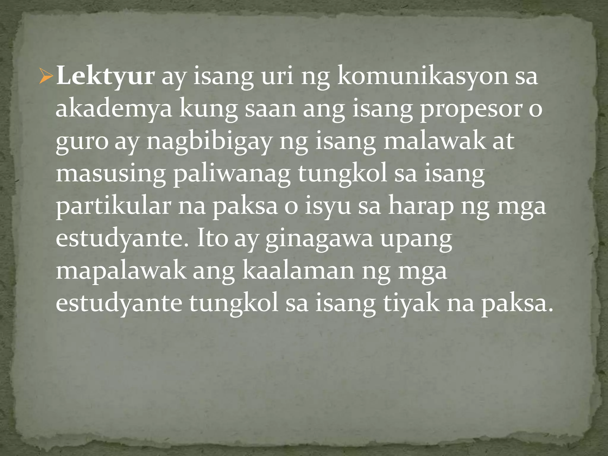 Mga Tiyak na Sitwasyong Pangkomunikasyon.pptx