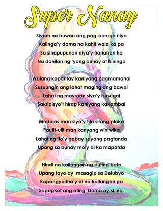 Mga Tula mula sa lirip na isipan ng Isang Makata | PDF