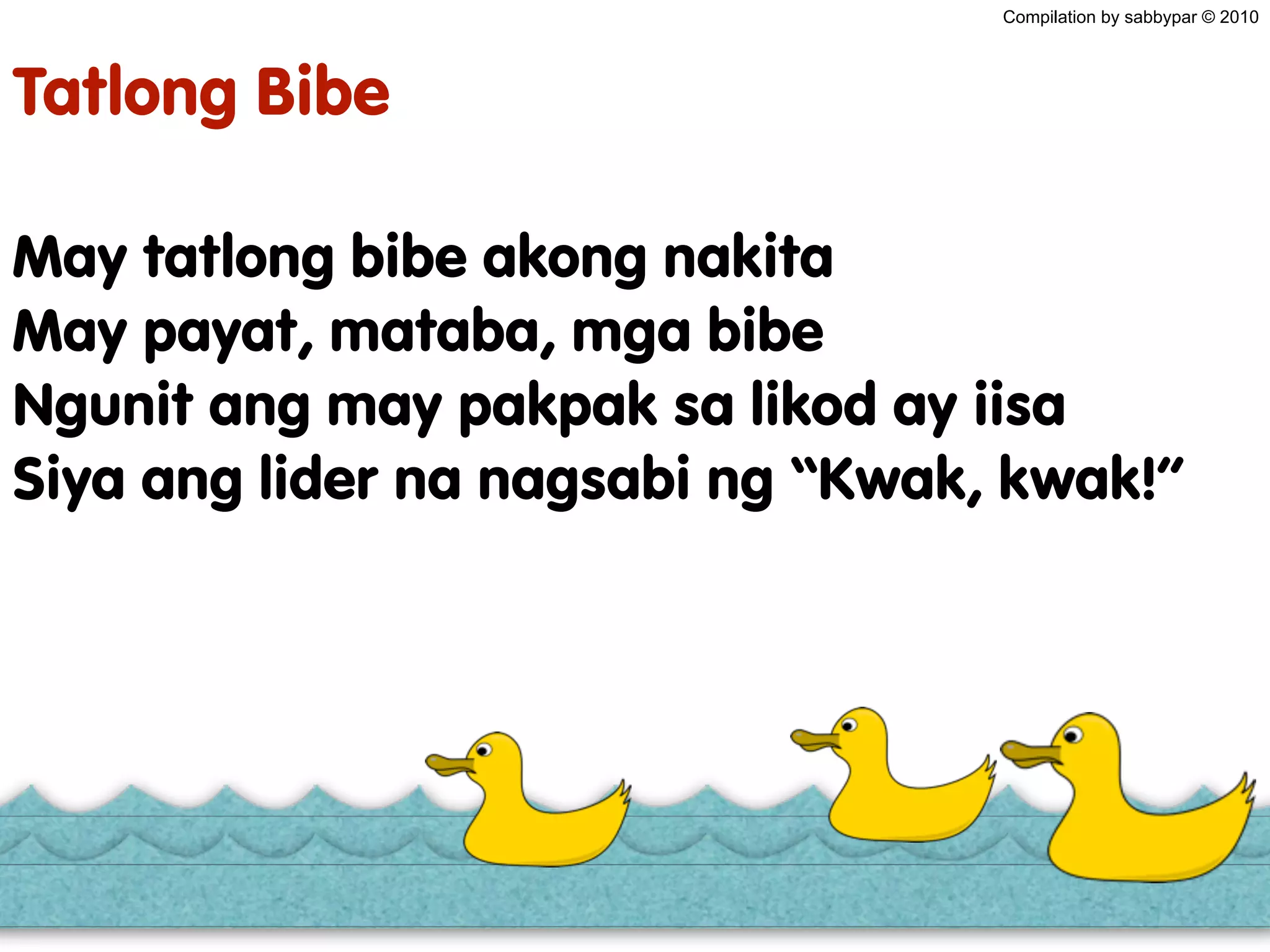 Mga tula at awit | PDF