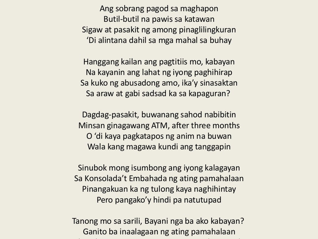 Mga tula at kuwento ng puso at damdamin