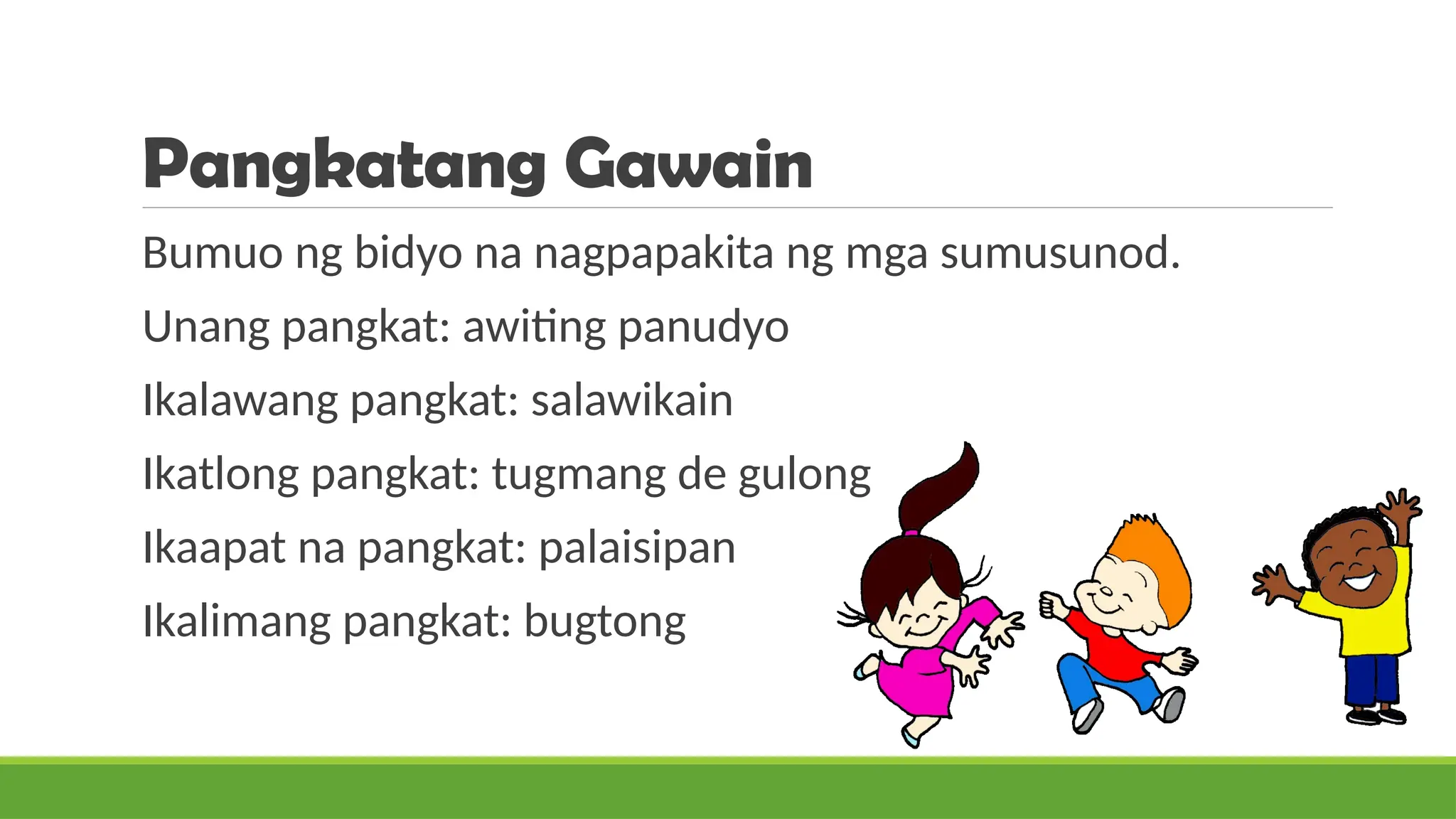 Mga Tulang Panudyo, Tugmang de Gulong,.pptx