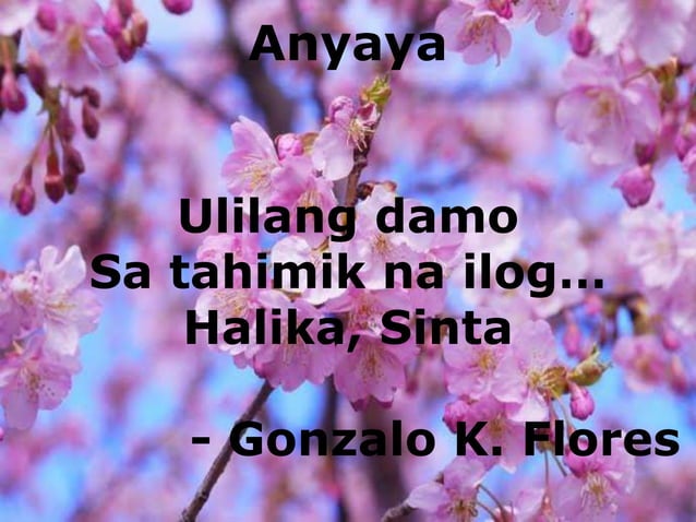 Haiku, Senryu, Tanaga, Tanka, | PPTX