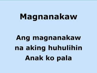 Haiku, Senryu, Tanaga, Tanka, | PPTX