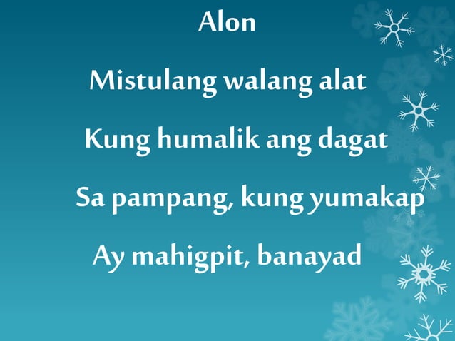 Haiku, Senryu, Tanaga, Tanka, | PPTX