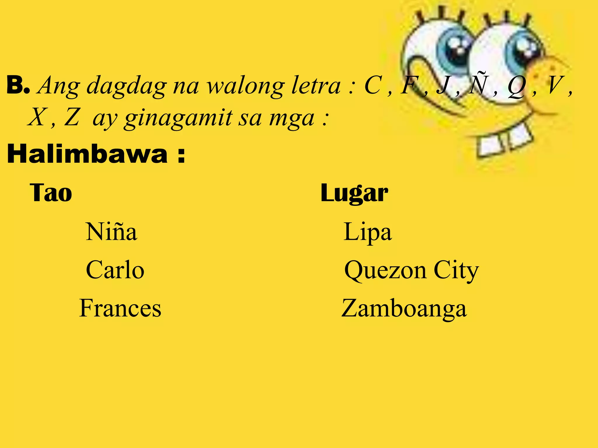 Mga tuntunin sa pagbabaybay | PPTX