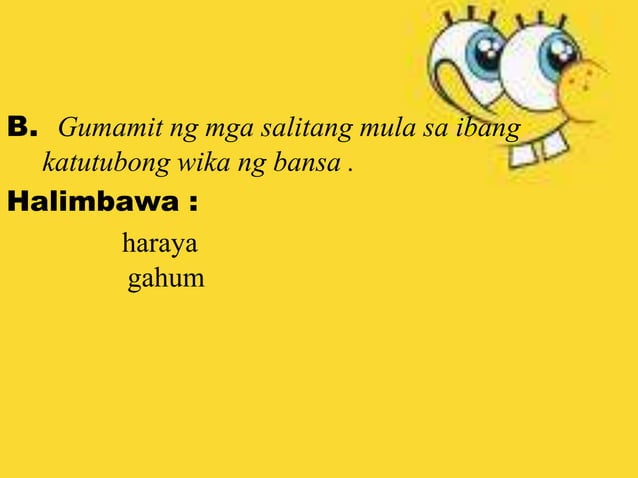 Mga tuntunin sa pagbabaybay | PPTX