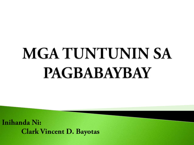 Mga tuntunin sa Pagbabaybay | PPT