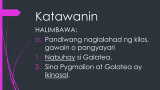 Mga Uri at mga Aspekto ng Pandiwa | PPTX