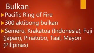 Mga uri ng anyong lupa | PPTX