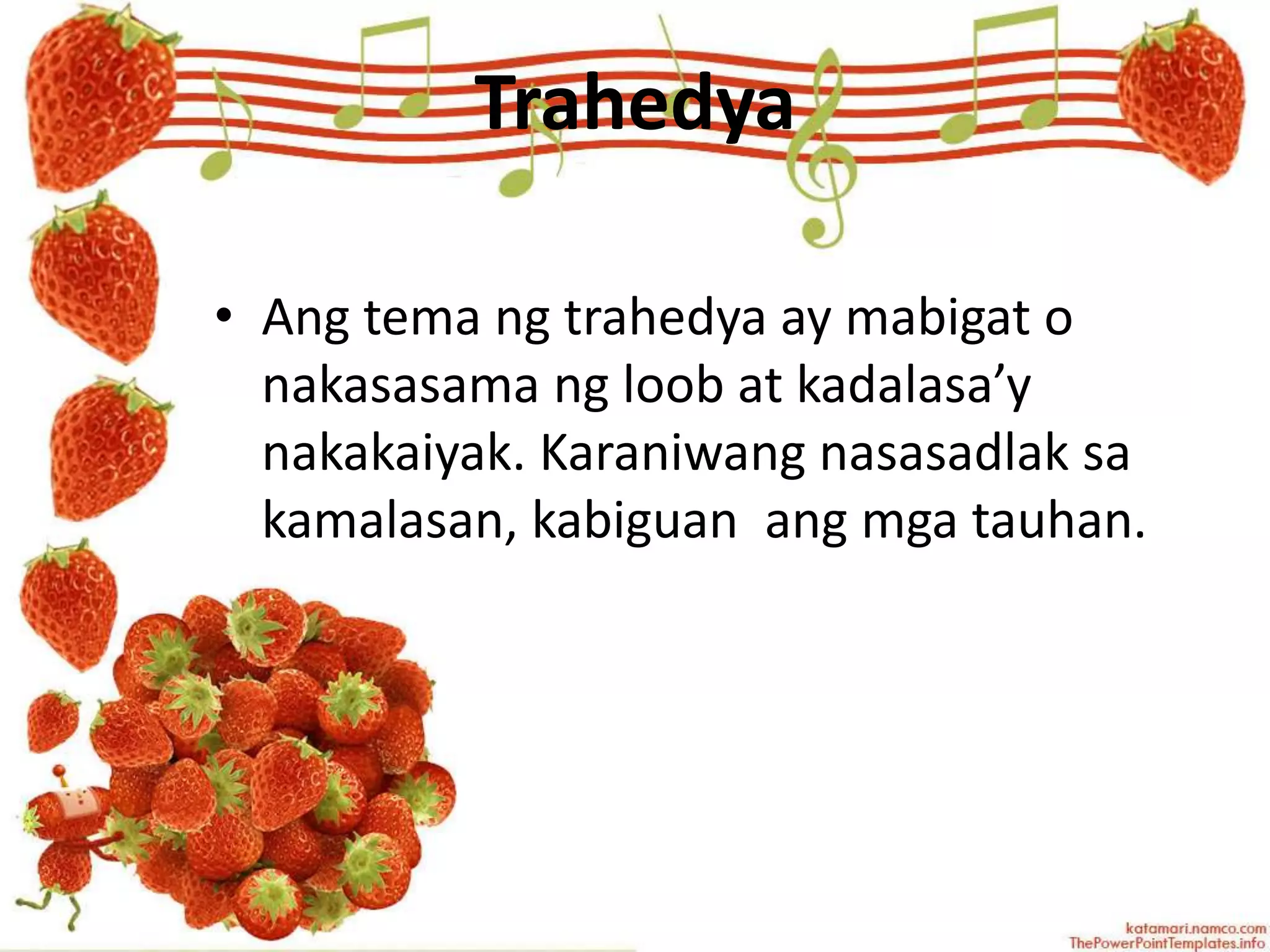 Mga uri ng dulang pantanghalan ayon sa anyo | PPTX