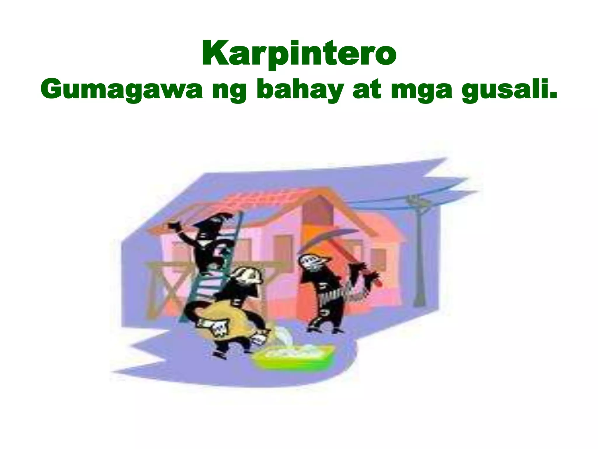 Mga uri ng hanapbuhay | PPTX