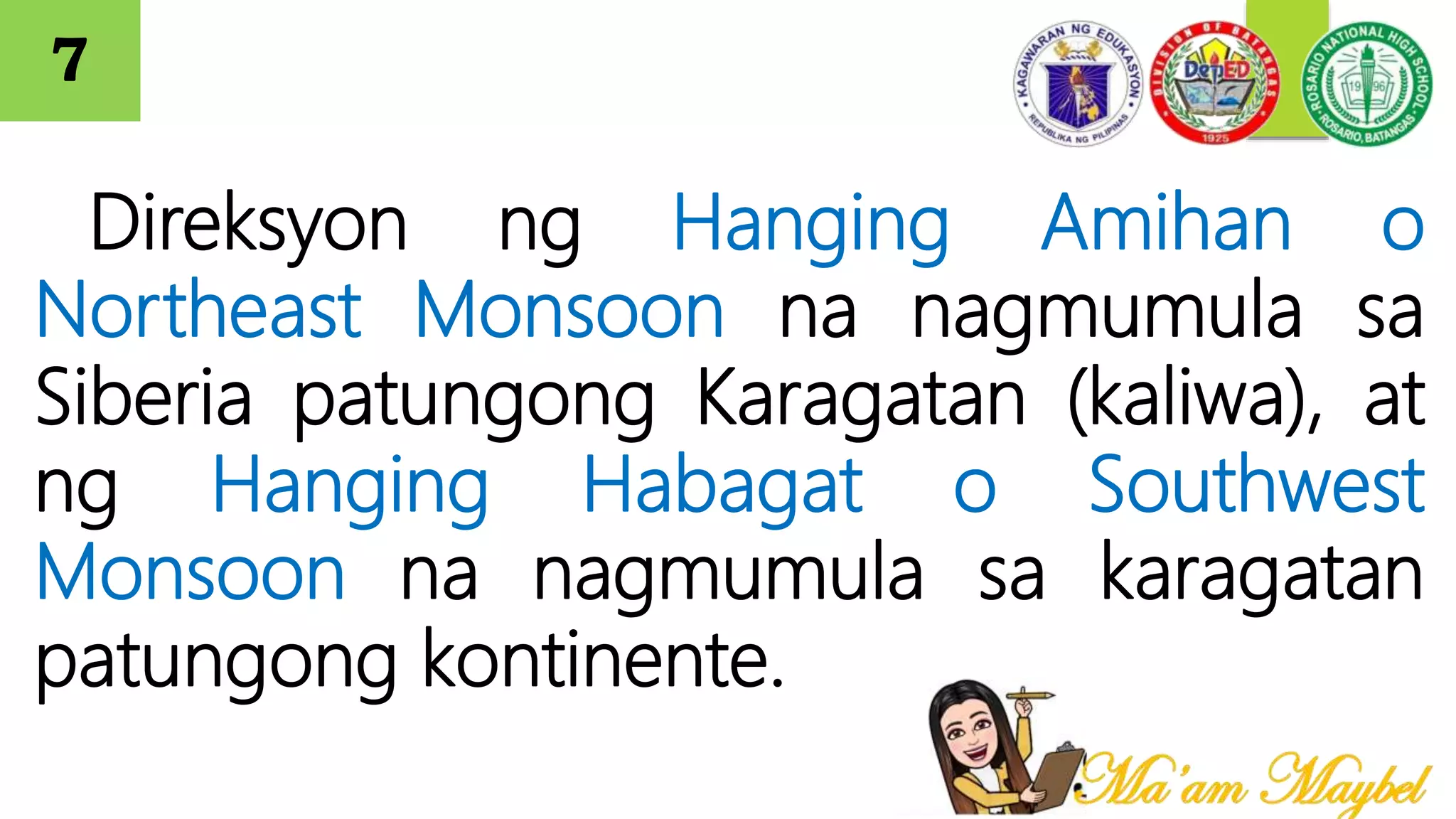 Mga uri ng klima sa asya | PPTX
