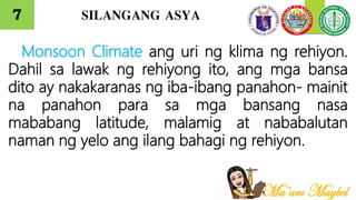 Mga uri ng klima sa asya | PPTX