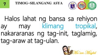 Mga uri ng klima sa asya | PPTX