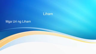 Mga uri ng liham | PPTX
