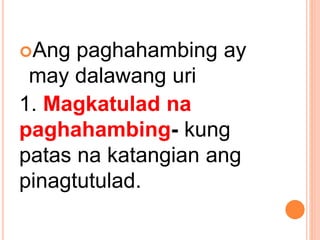 MGA URI NG PAGHAHAMBING.pptx