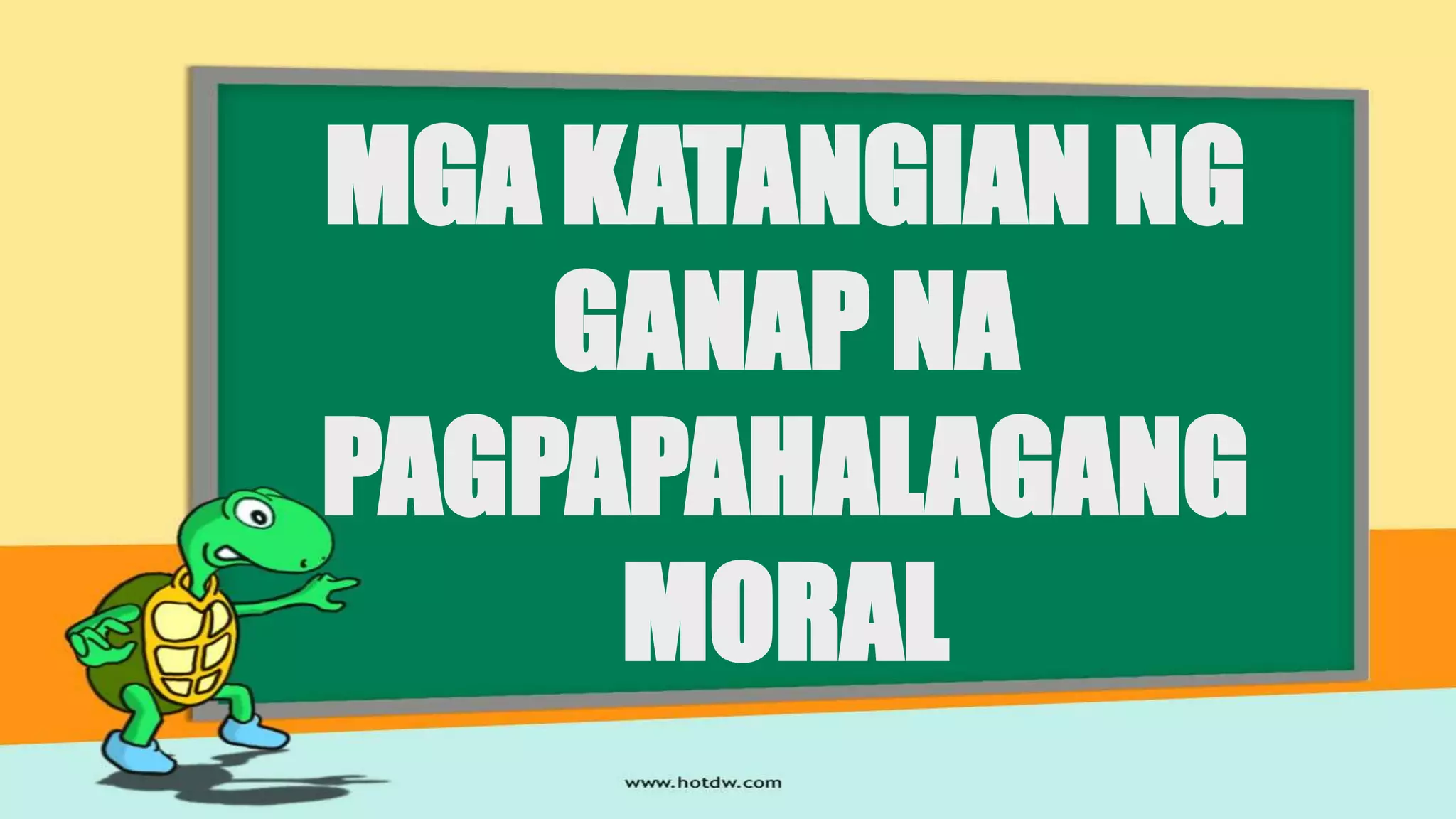 Mga uri ng pagpapahalaga | PPTX