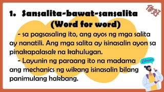 Mga Uri ng Pagsasalin.pptx