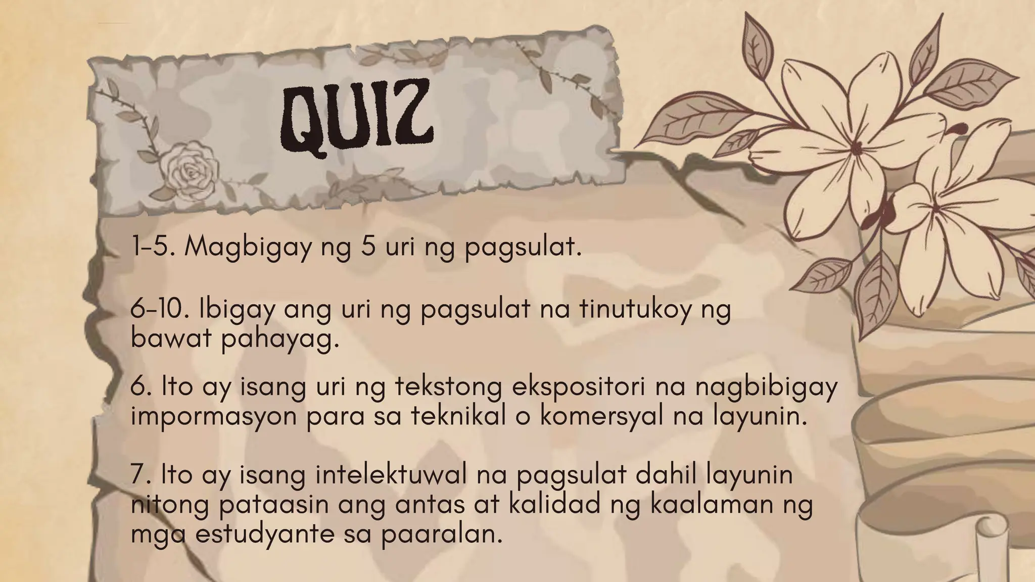 Mga Uri ng Pagsulat. Mga Uri ng Pagsulat | PPTX
