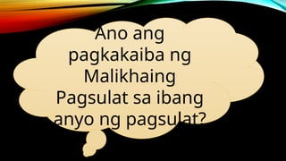 MGA URI NG PAGSULAT sa Filipino sa .pptx